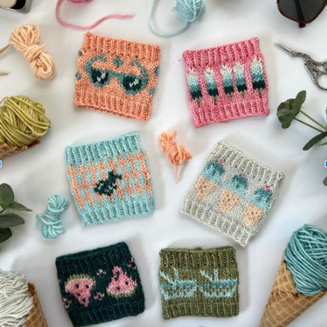 Doodles Colourwork Knitting Workshop | A River Of Yarn