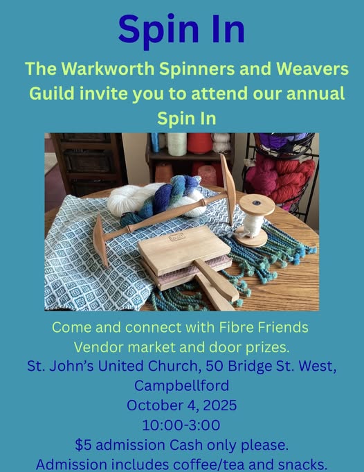 Warkworth Spinners & Weavers Spin In | A River Of Yarn